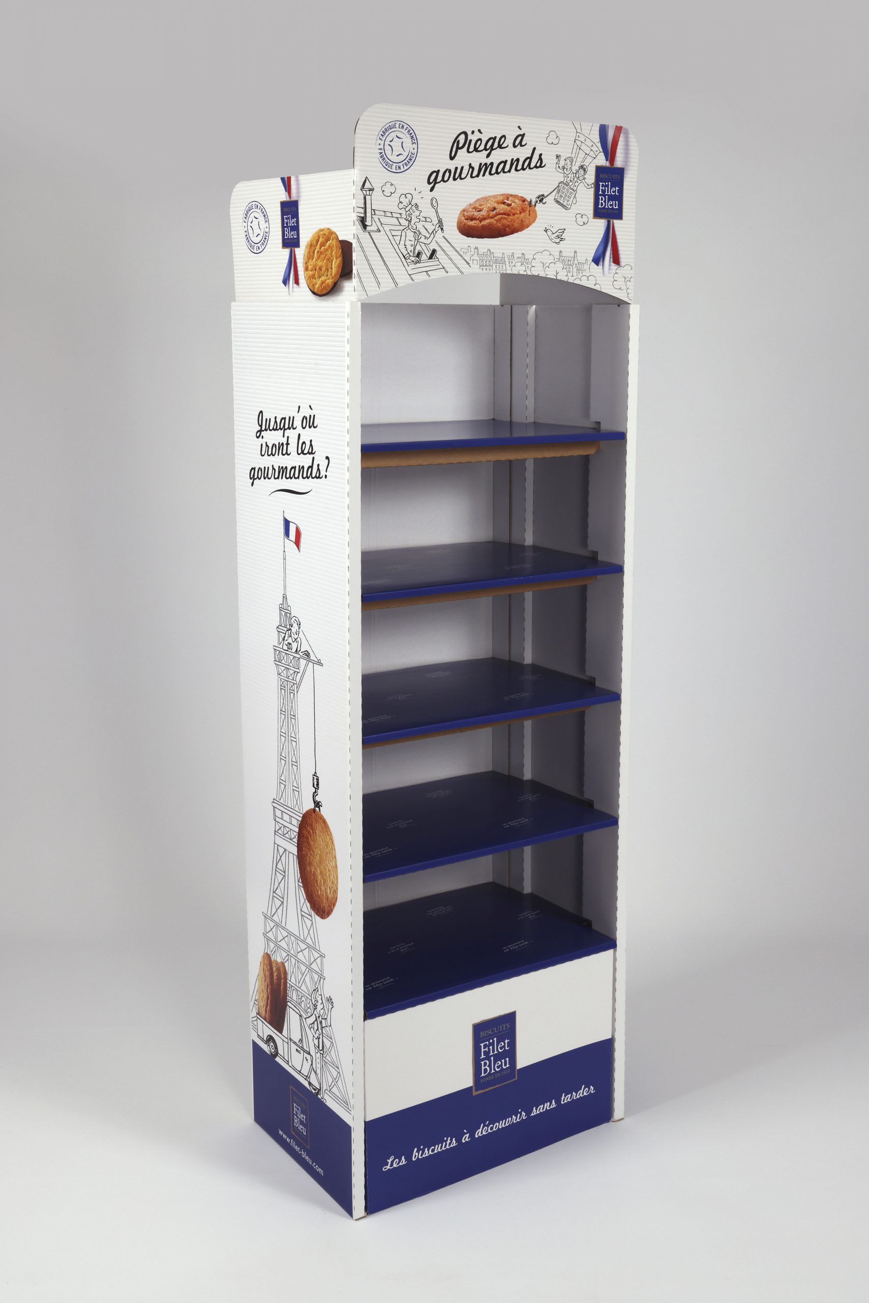 PLV à 5 niveaux - cartonnages-roc